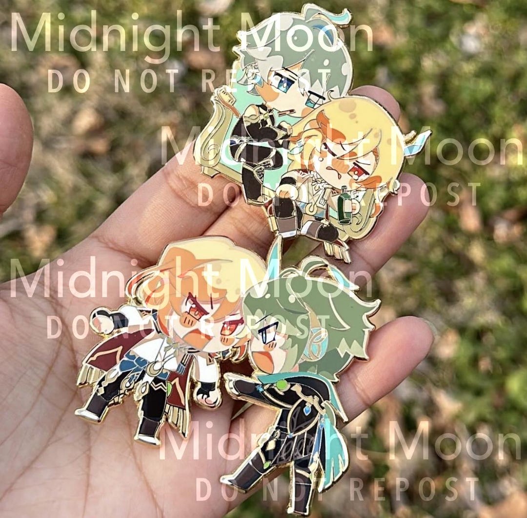 Haikaveh Kaveh Al Haitham Genshin Impact Enamel Pin - Etsy