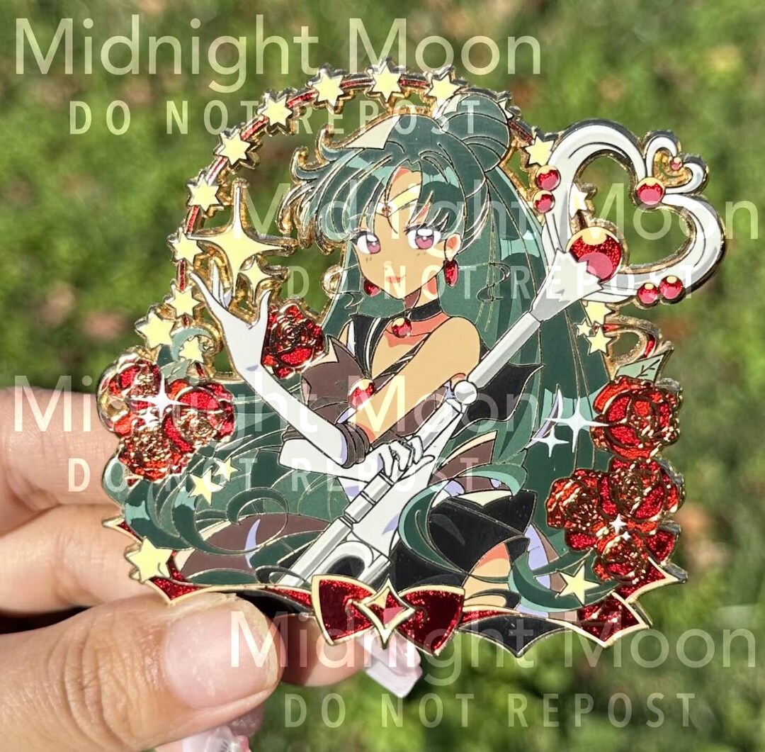Sailor Pluto Enamel Pin - Etsy