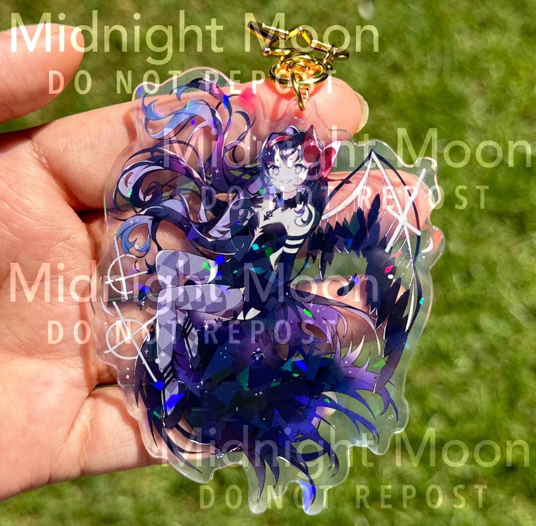 Devil Homura Madoka Magica Acrylic Keychain - Etsy