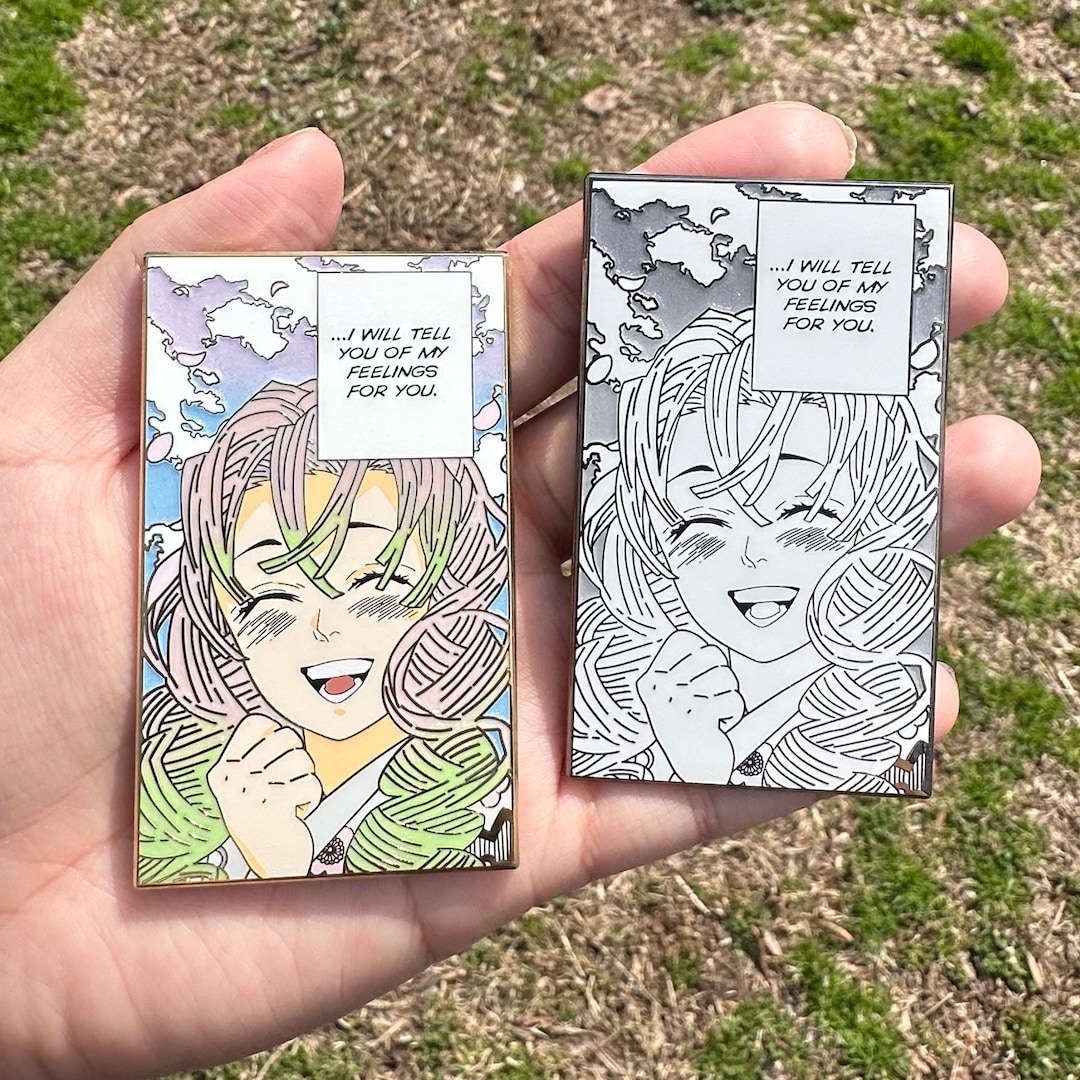 Mitsuri Ds Anime Enamel Pin - Etsy