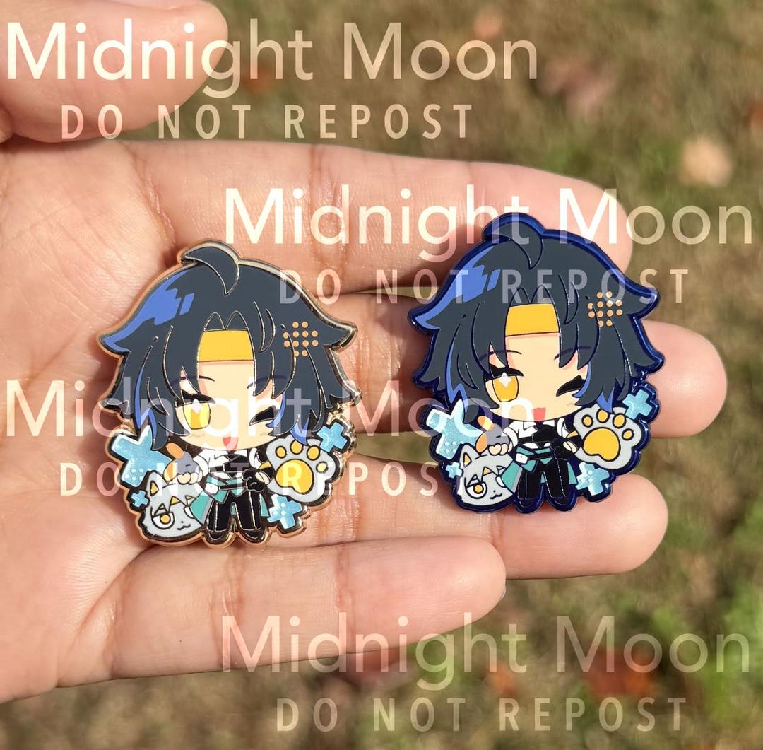 ZZZ Zenless Zone Zero Asaba Harumasa Enamel Pin - Etsy