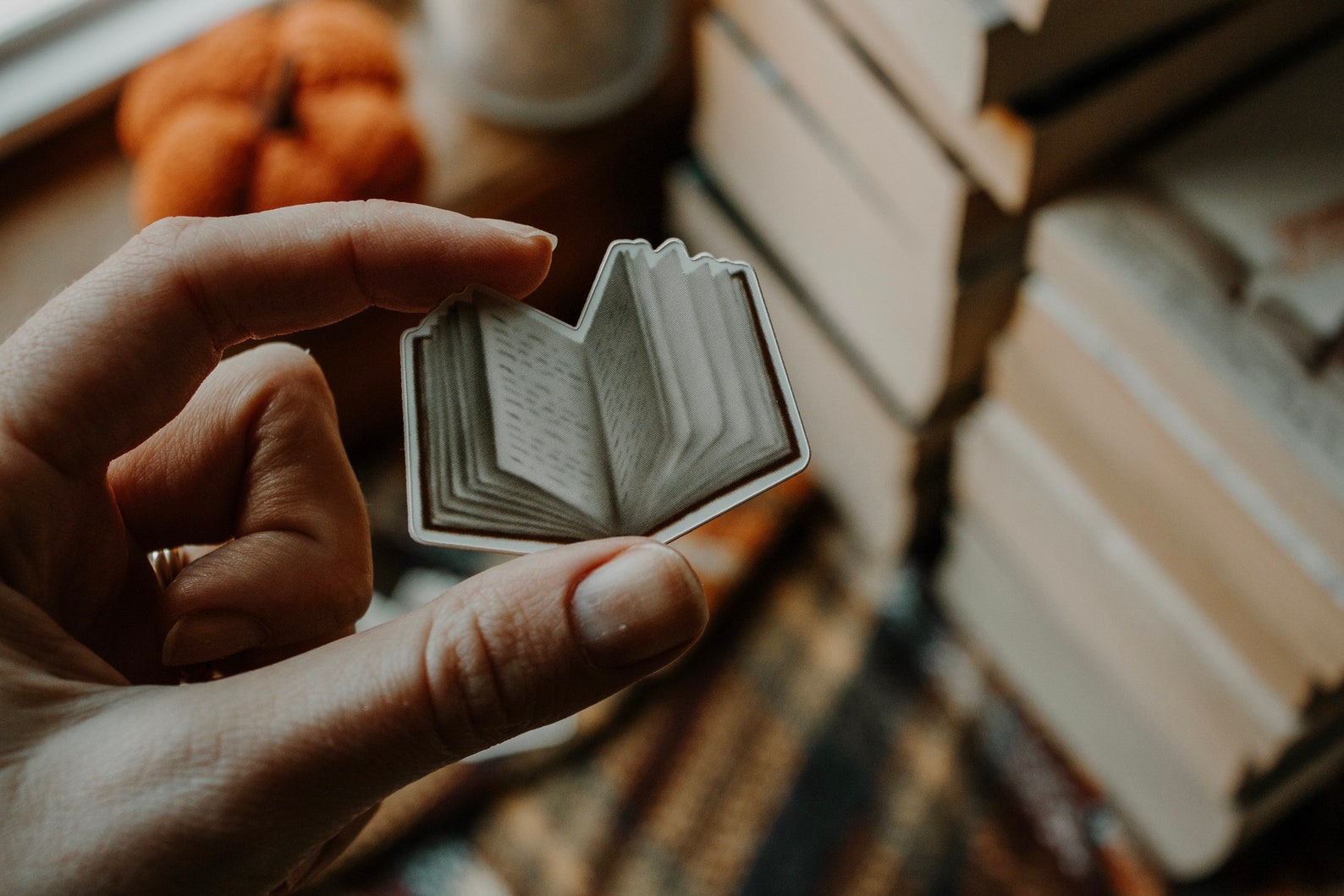 Open Book Sticker - Etsy