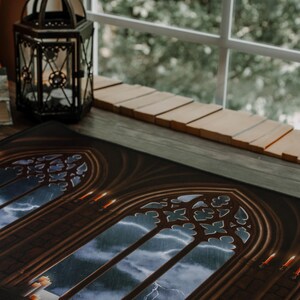 Cathedral Thunderstorm Desk Mat - Etsy