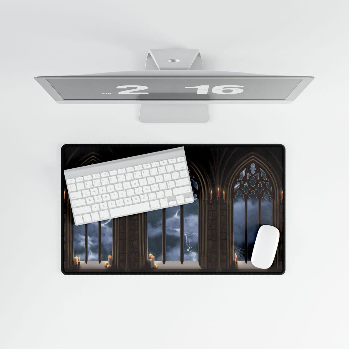 Cathedral Thunderstorm Desk Mat - Etsy