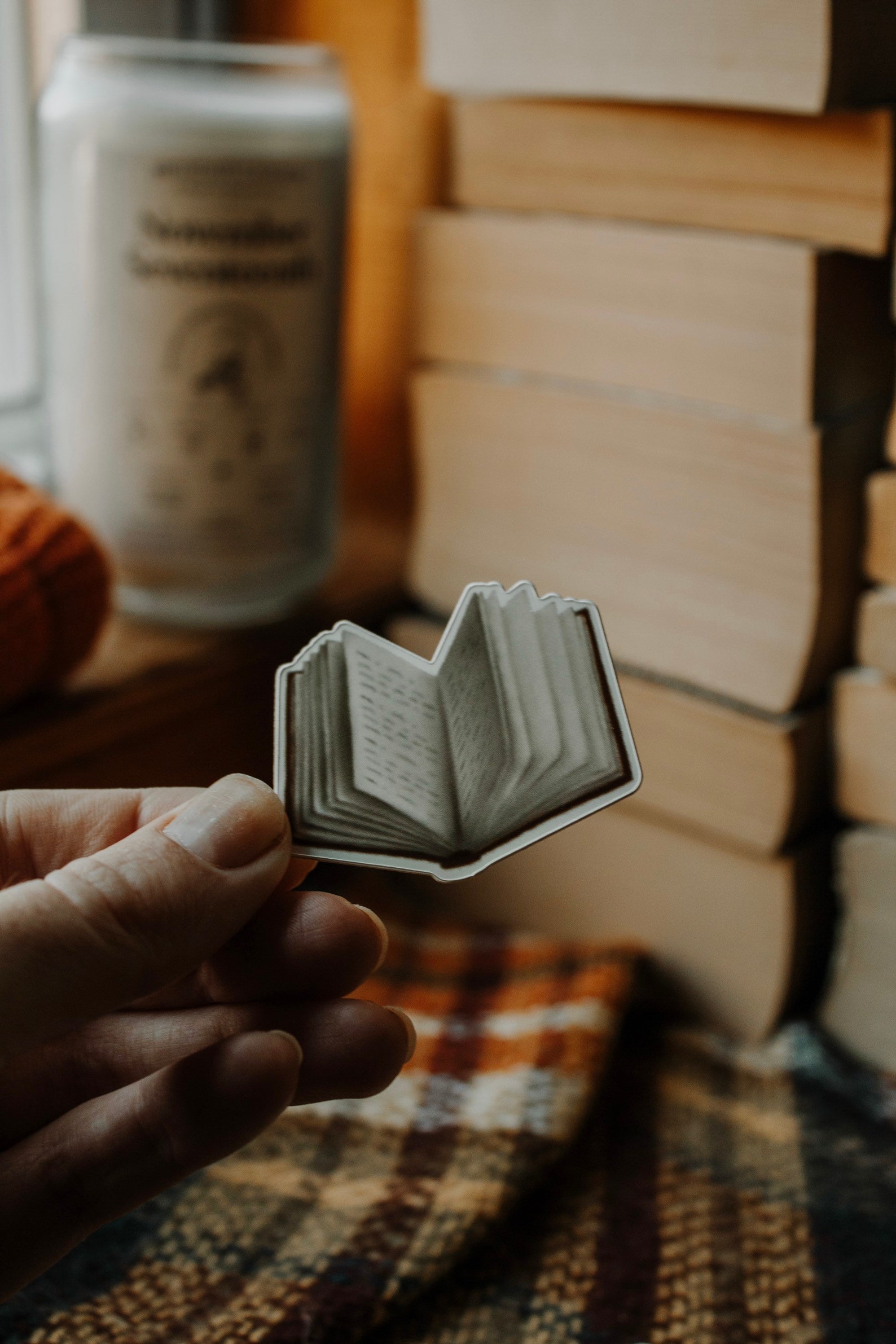 Open Book Sticker - Etsy