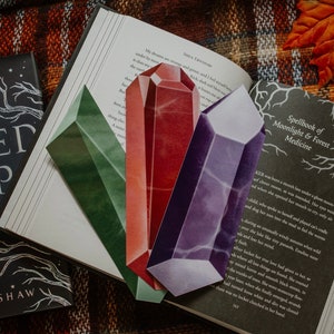 Amethyst Crystal Bookmark - Etsy