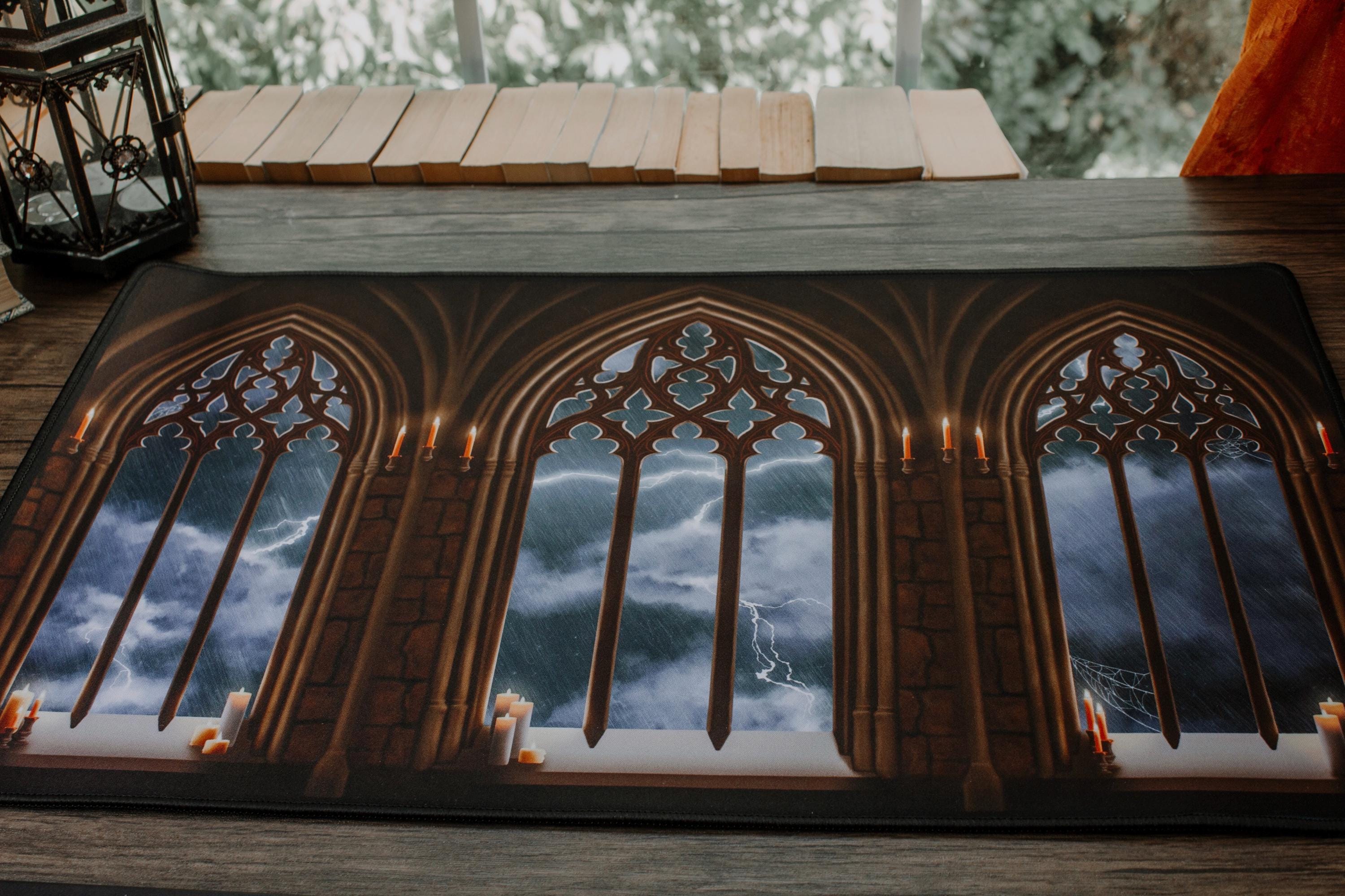 Cathedral Thunderstorm Desk Mat - Etsy