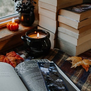 Night Sky & Fireflies | Celestial Window Bookmark - Etsy