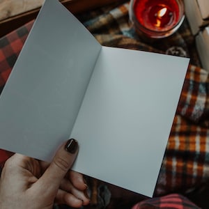 Christmas Card | Holiday Window Blank Greeting Card Set | Envelopes ...