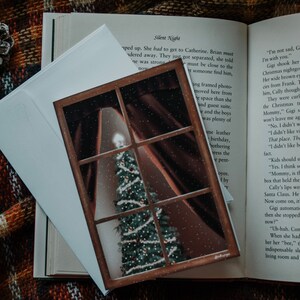 Christmas Card | Holiday Window Blank Greeting Card Set | Envelopes ...