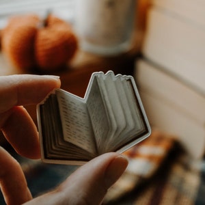 Open Book Sticker - Etsy