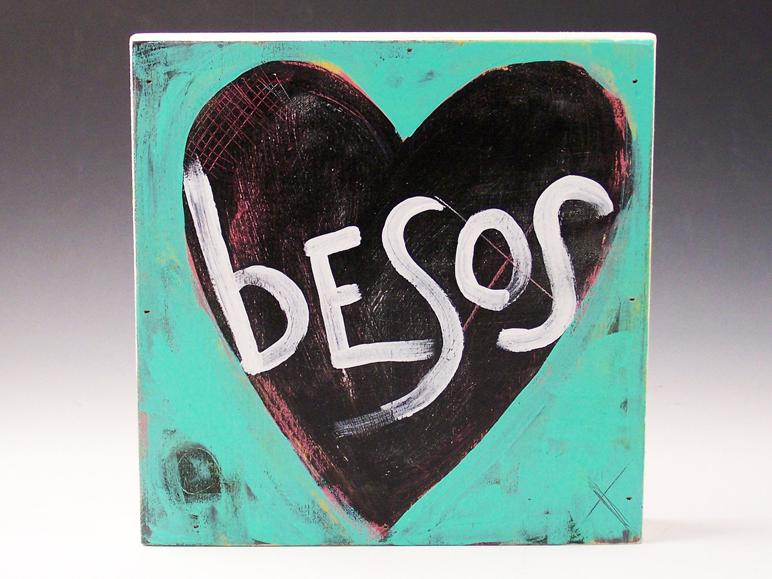 BESOS Painted Sign, Graffiti Art, Sign Art, Graffiti Wall Art, Signs ...