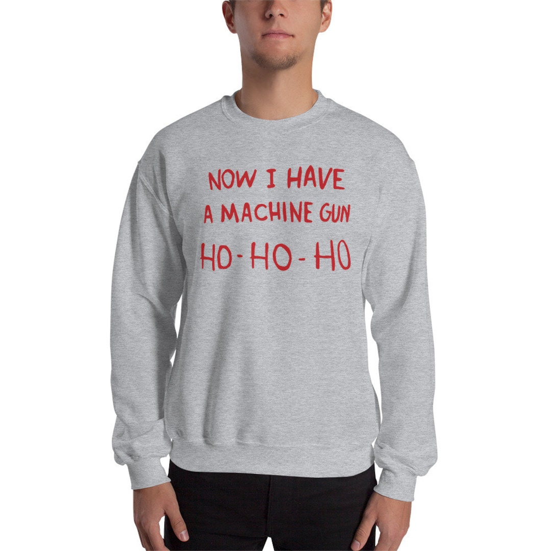 Die Hard Now I Have a Machine Gun Ho Ho Ho Christmas Jumper - Etsy