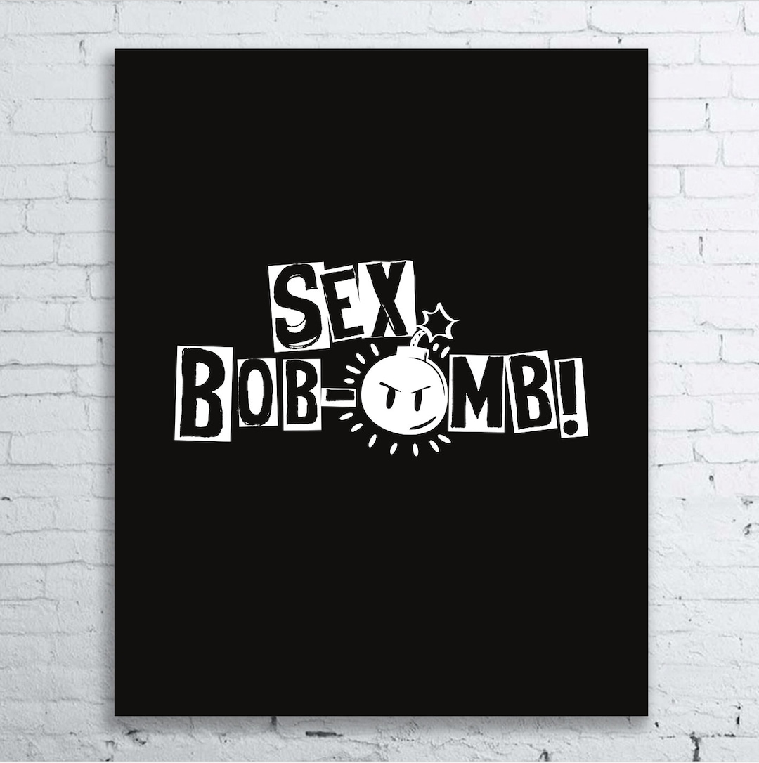Digital Download Sex Bomb Omb Scott Pilgrim Vs The World Poster Etsy 8237