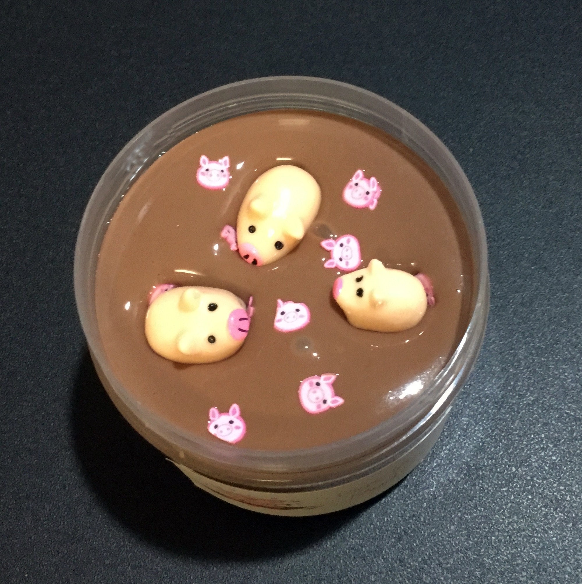 Pigs in Mud a Thick and Glossy Chocolate Scented Slime With - Etsy ...