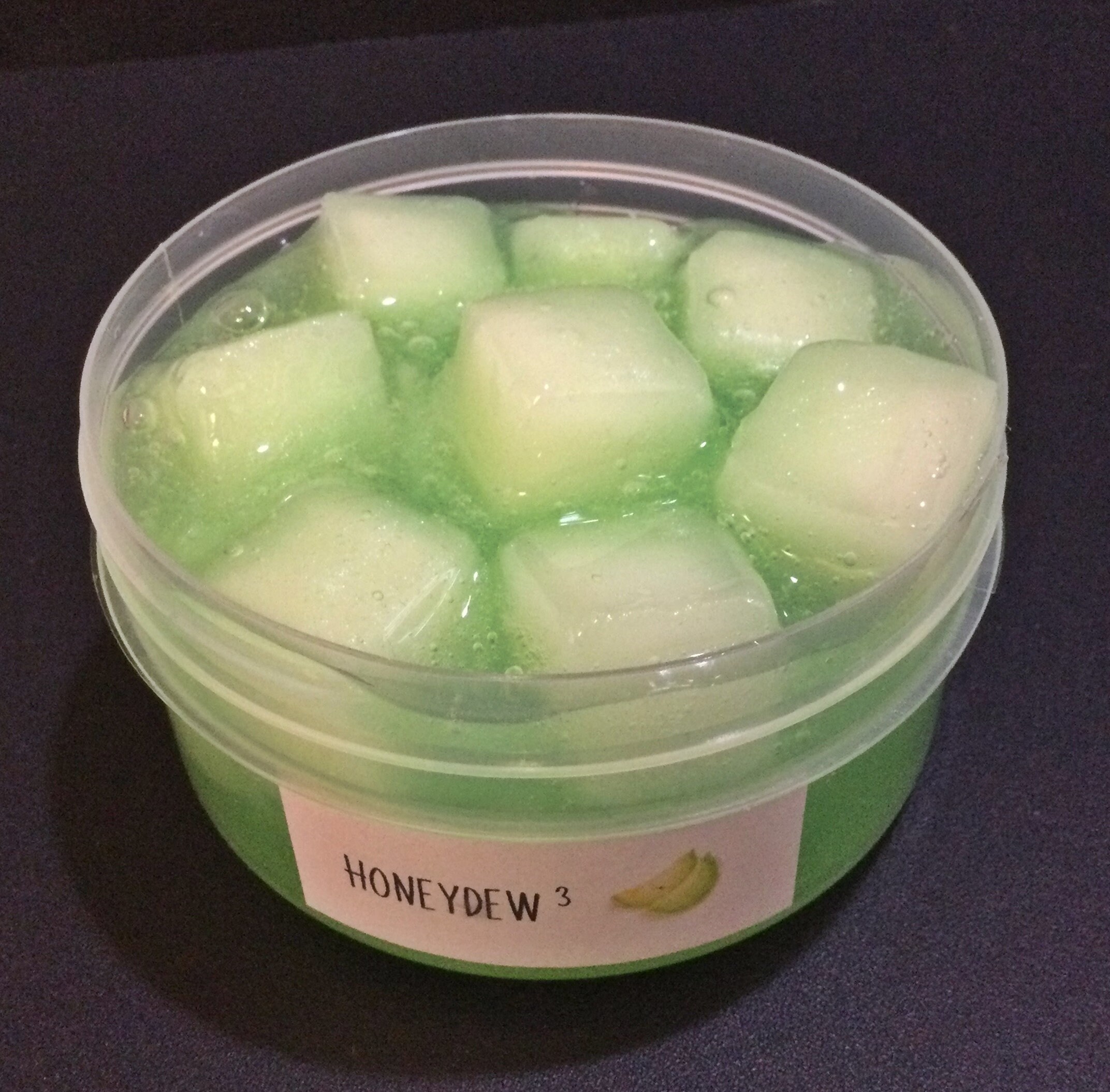 Cubed Honeydew a Jelly Cube Slime Scented Like Juicy Ripe | Etsy