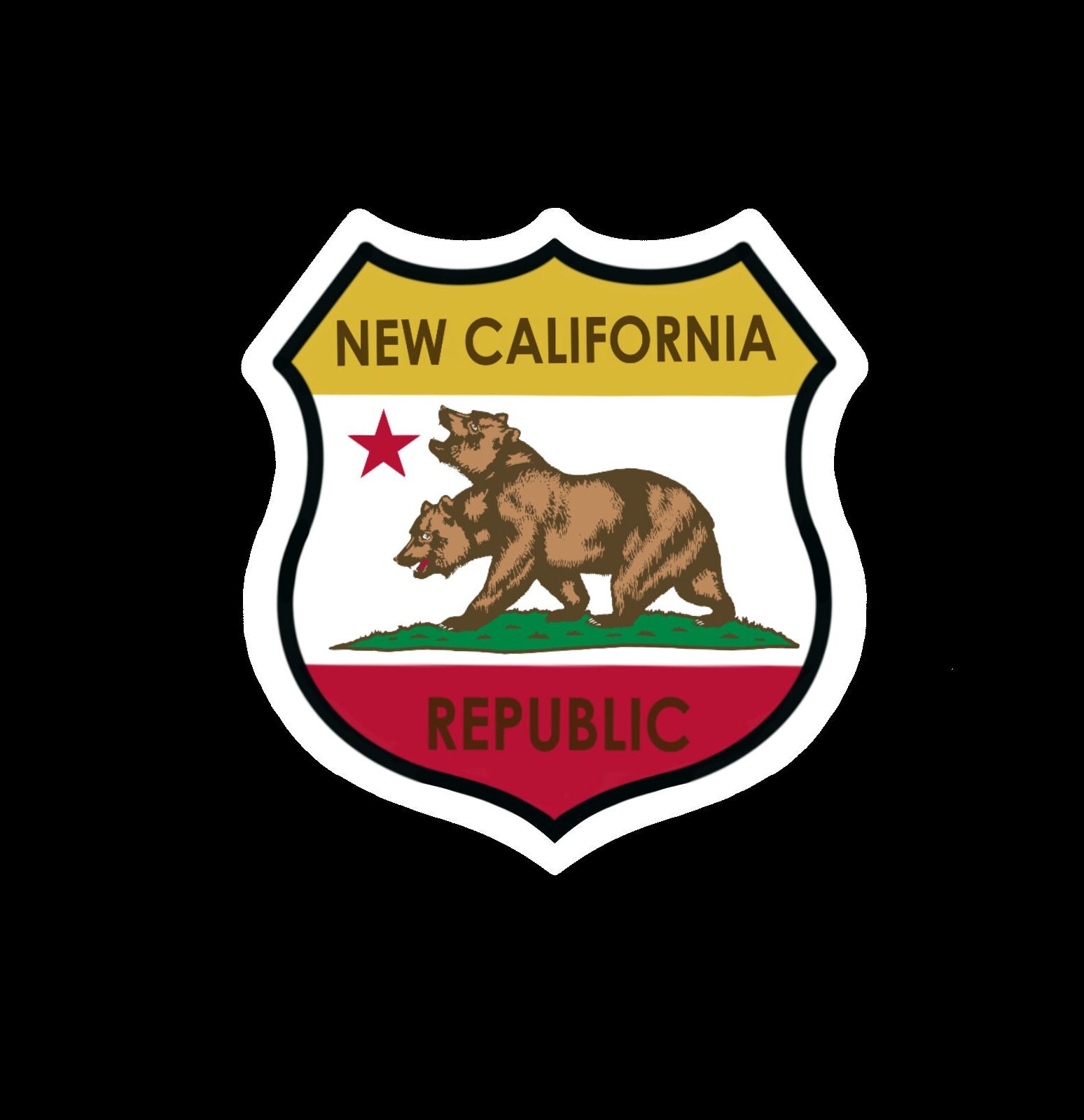 New California Republic Fallout Sticker - Etsy