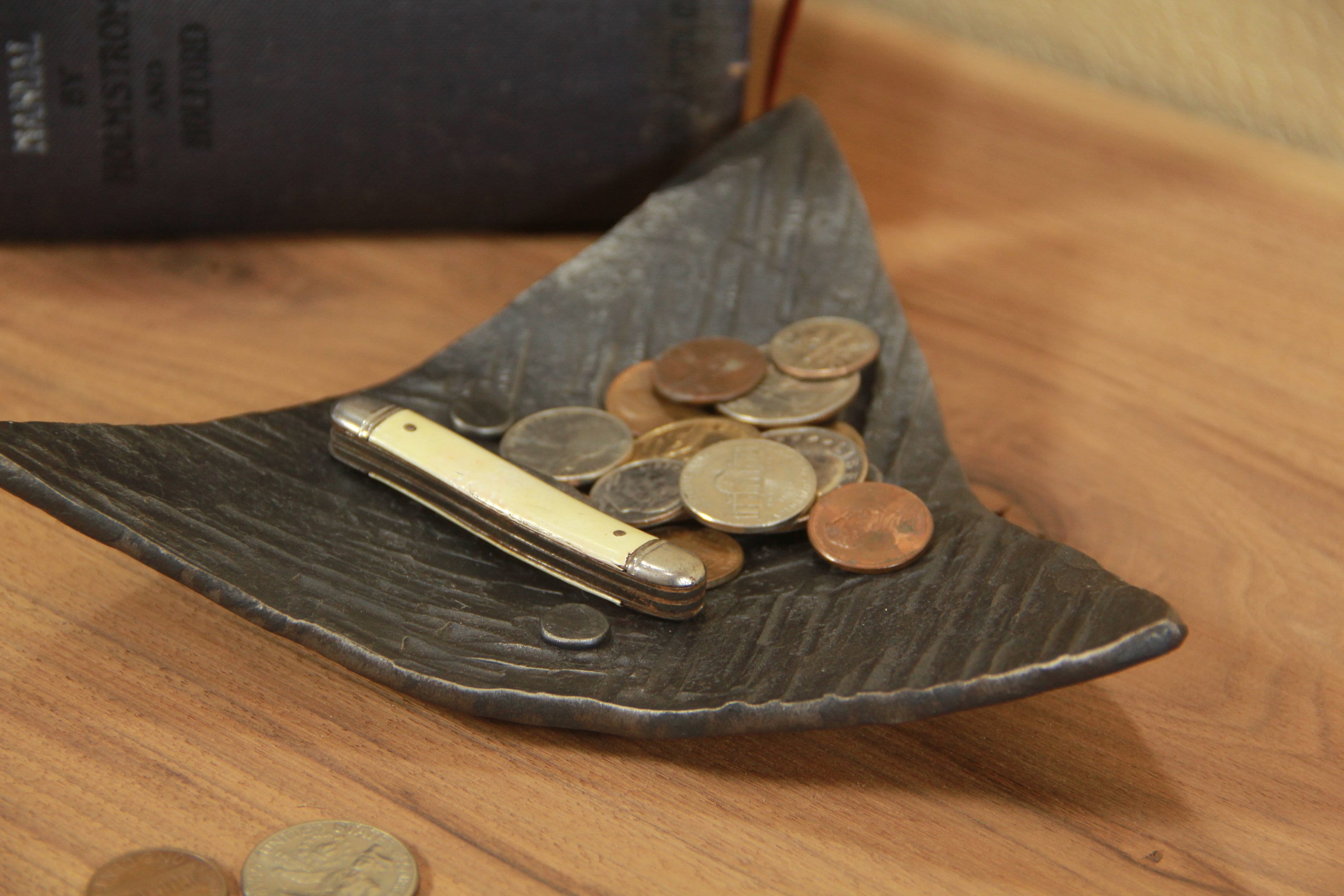 Forged Tray / Key Tray / Jewelry Tray / Decorative Tray/dish / - Etsy