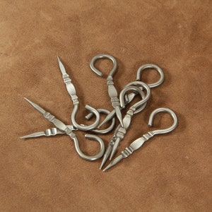 Grill Pins: Hand Forged Stainless Steel Bacon Wrapping BBQ Accessory - Etsy