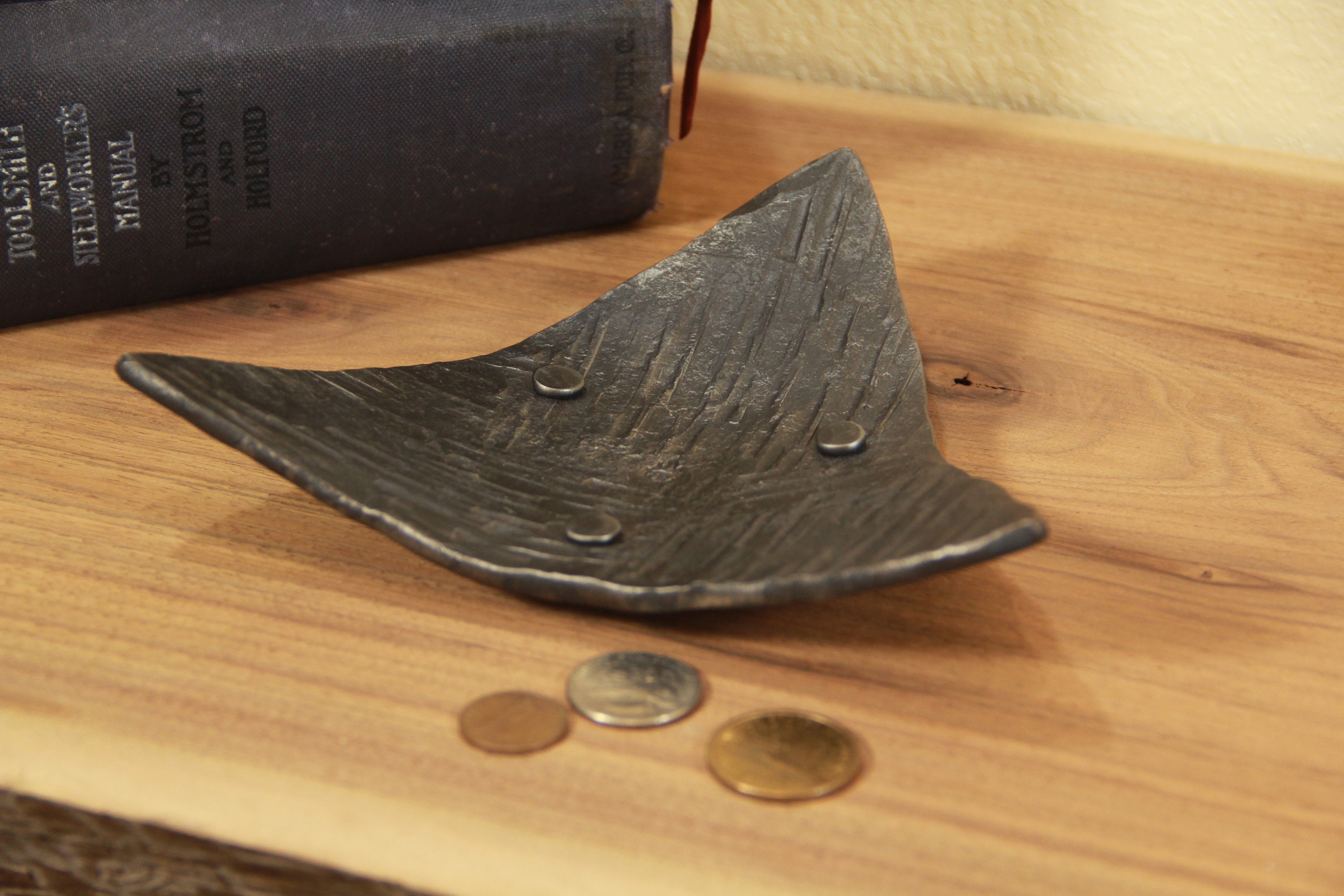 Forged Tray / Key Tray / Jewelry Tray / Decorative Tray/dish / - Etsy