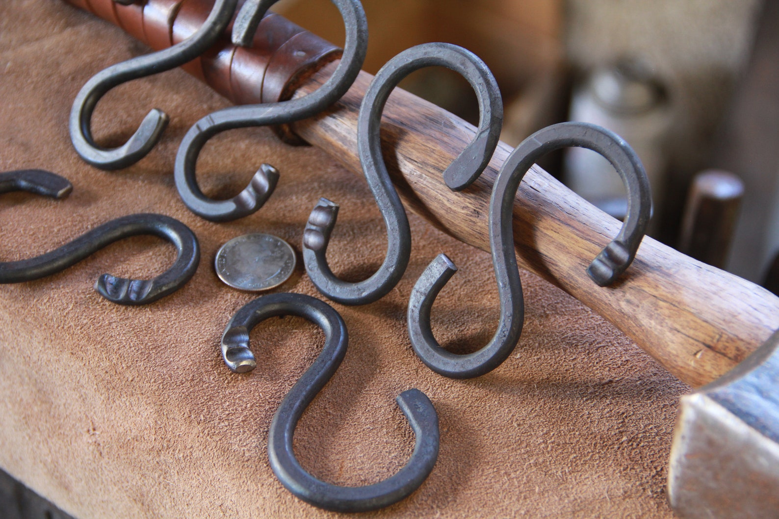S-hooks / Forged / Hooks for Hanging - Etsy