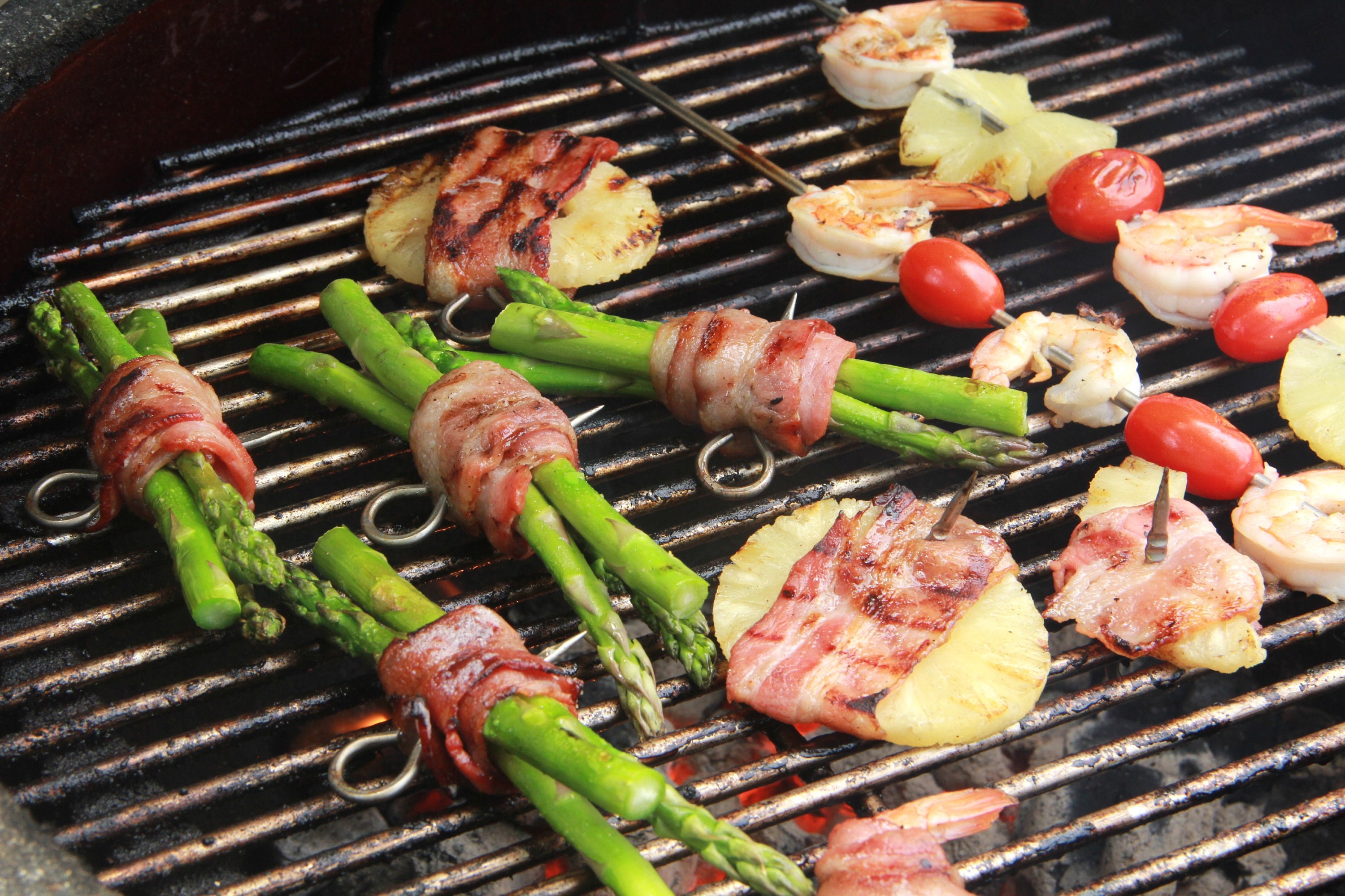 Grill Pins: Hand Forged Stainless Steel Bacon Wrapping BBQ Accessory - Etsy