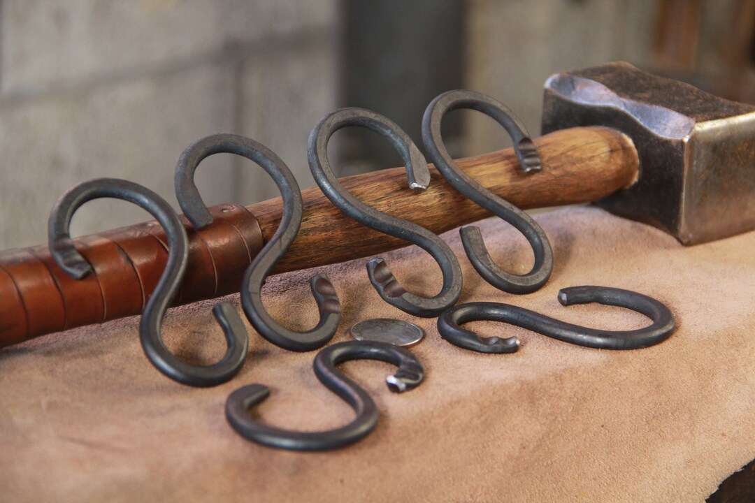 S-hooks / Forged / Hooks for Hanging - Etsy