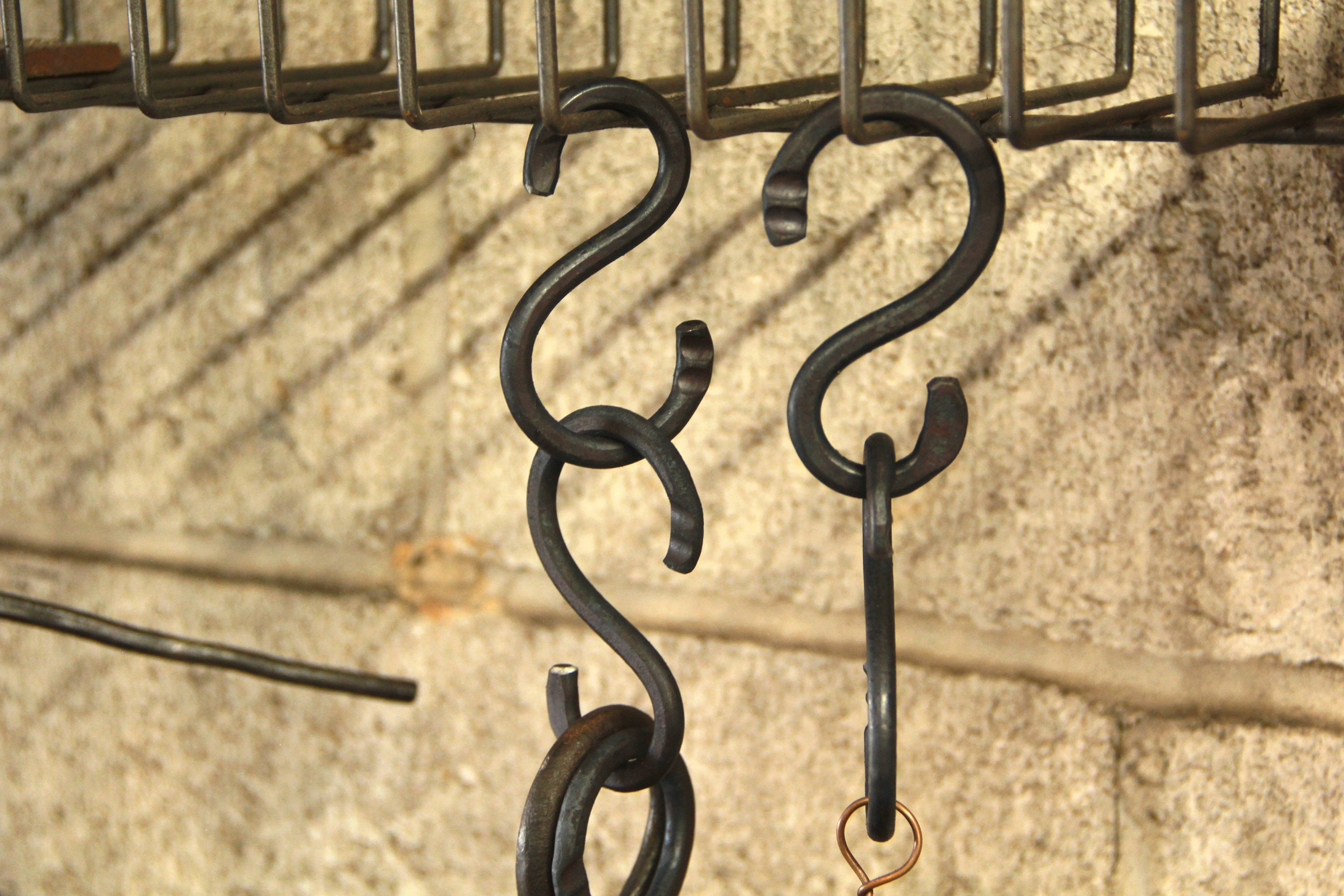 Hand forged Hardware: S-Hooks — Blazing Ember Forge