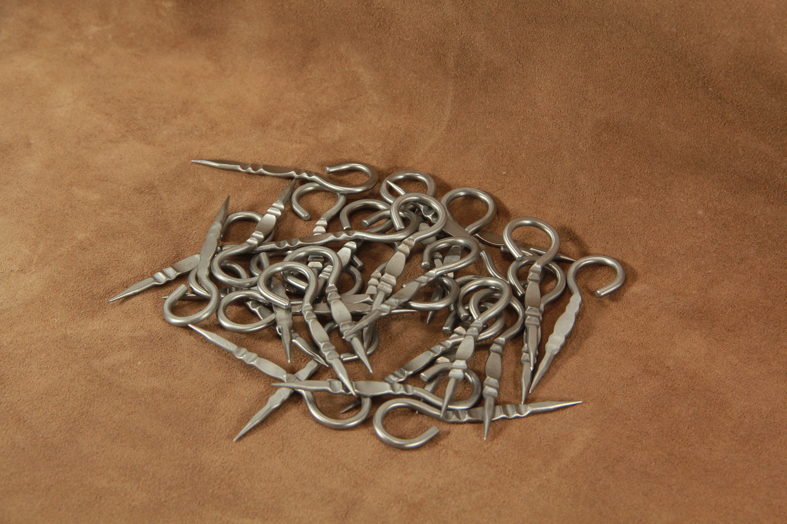 Grill Pins: Hand Forged Stainless Steel Bacon Wrapping BBQ Accessory - Etsy