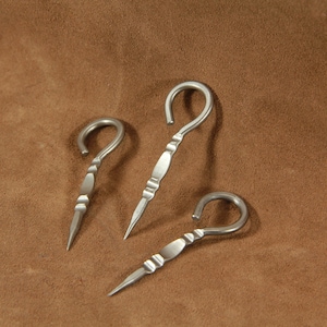 Grill Pins: Hand Forged Stainless Steel Bacon Wrapping BBQ Accessory - Etsy