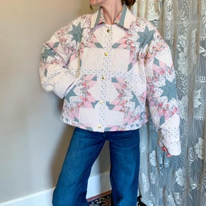 Quilt Jacket PDF Sewing Pattern | Beginner Friendly | Sizes XS-S, M-L ...
