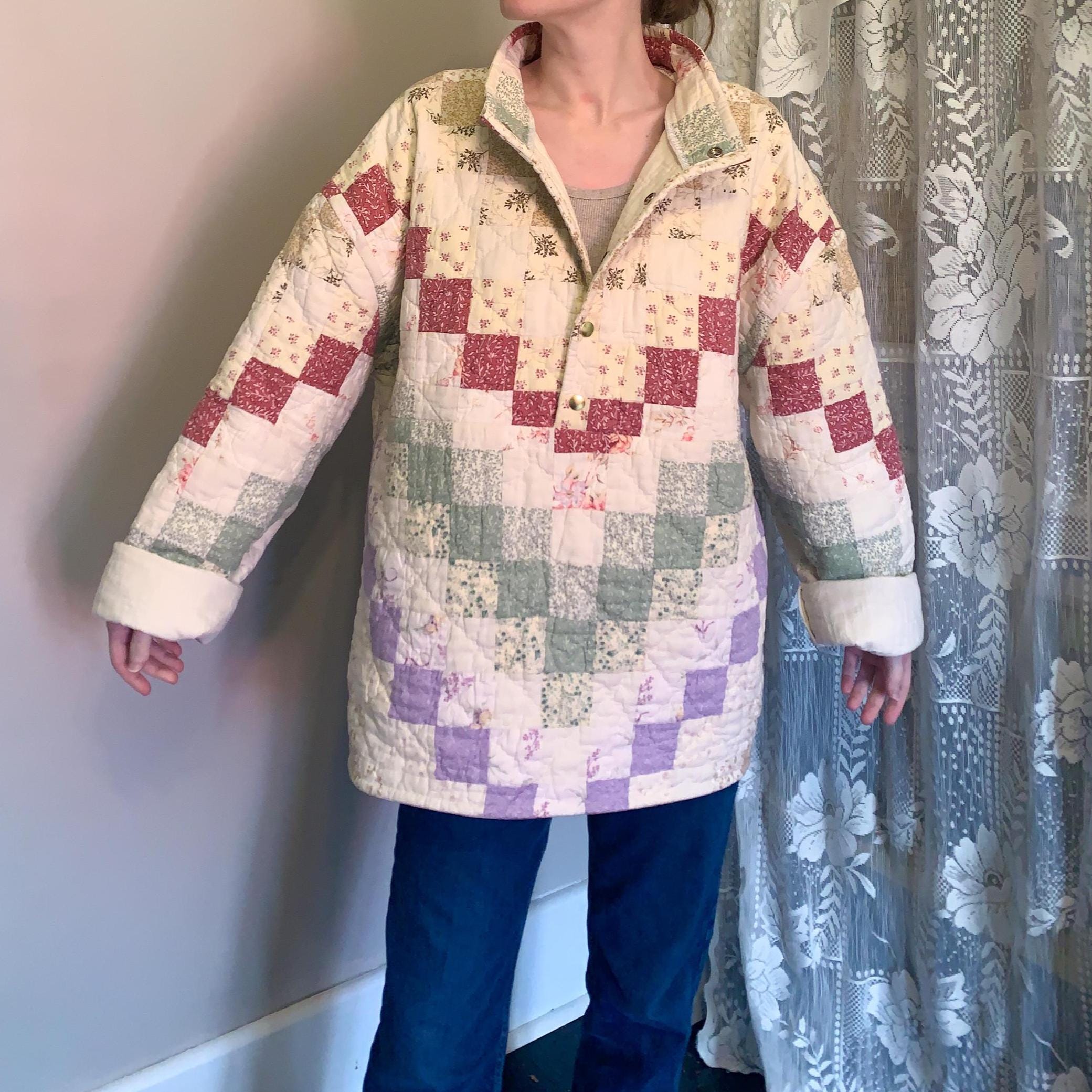 Quilt Pullover Sewing Pattern PDF | Beginner Friendly | XS–XL Digital ...