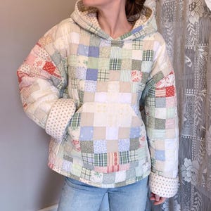 Quilt Hoodie Sewing Pattern PDF | Beginner Friendly | XS–XL Digital ...