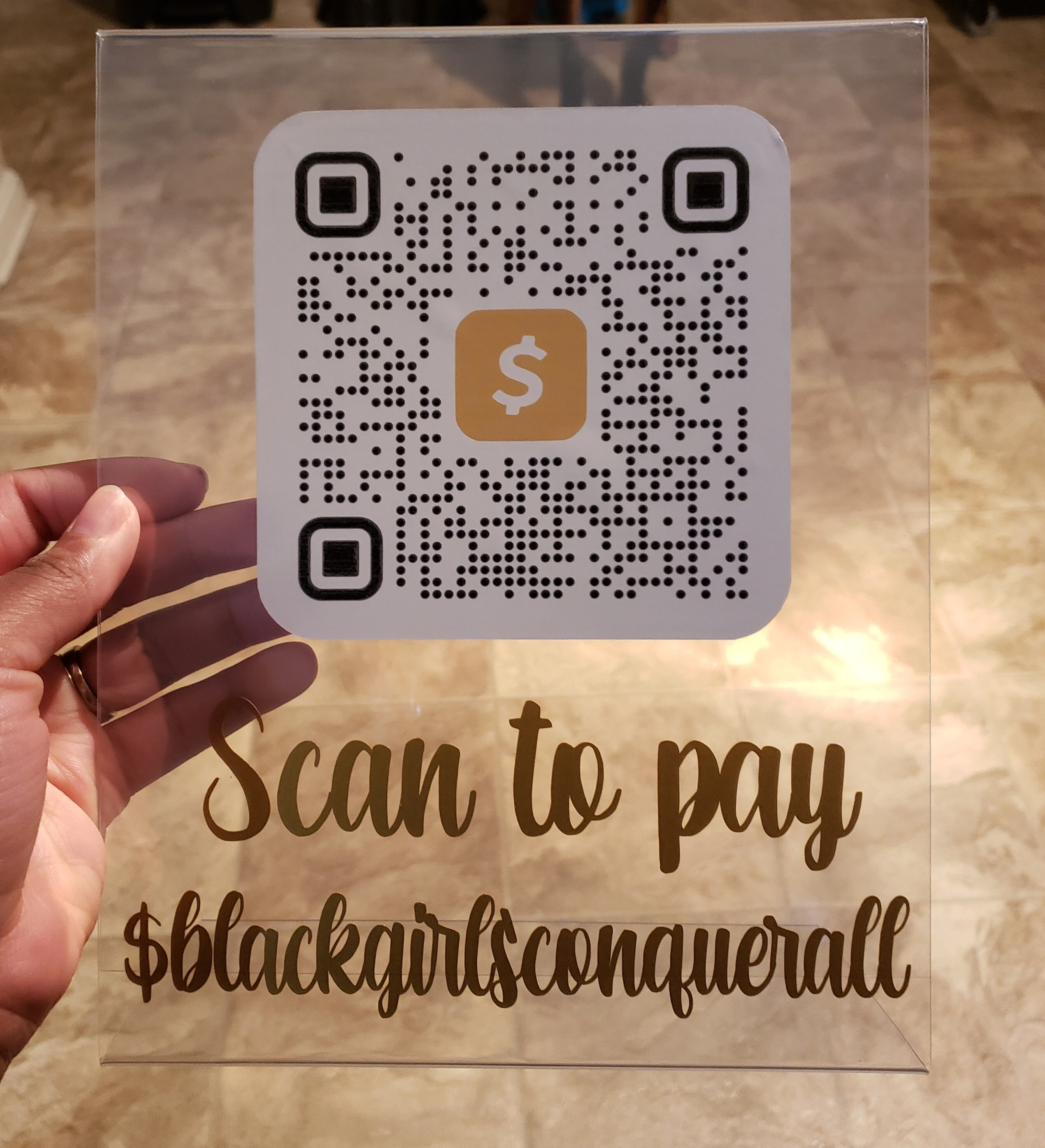 Pay Frame/ QR Code Frame/ Money Frame/ Logo Frame - Etsy