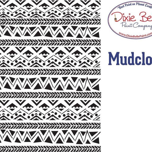 Mud Cloth Stencil - Etsy