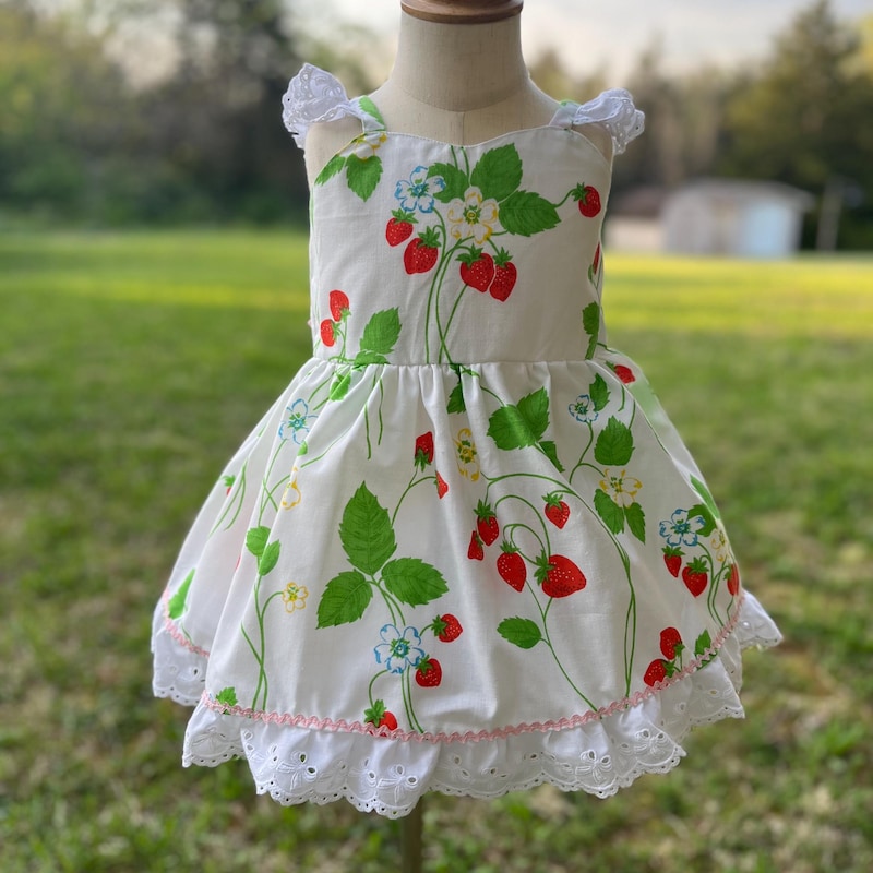 Strawberry Dress - Etsy