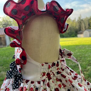 Girl Lady Bug Dress ,spring Dress,bug Dress,toddler Spring Dress,girl ...