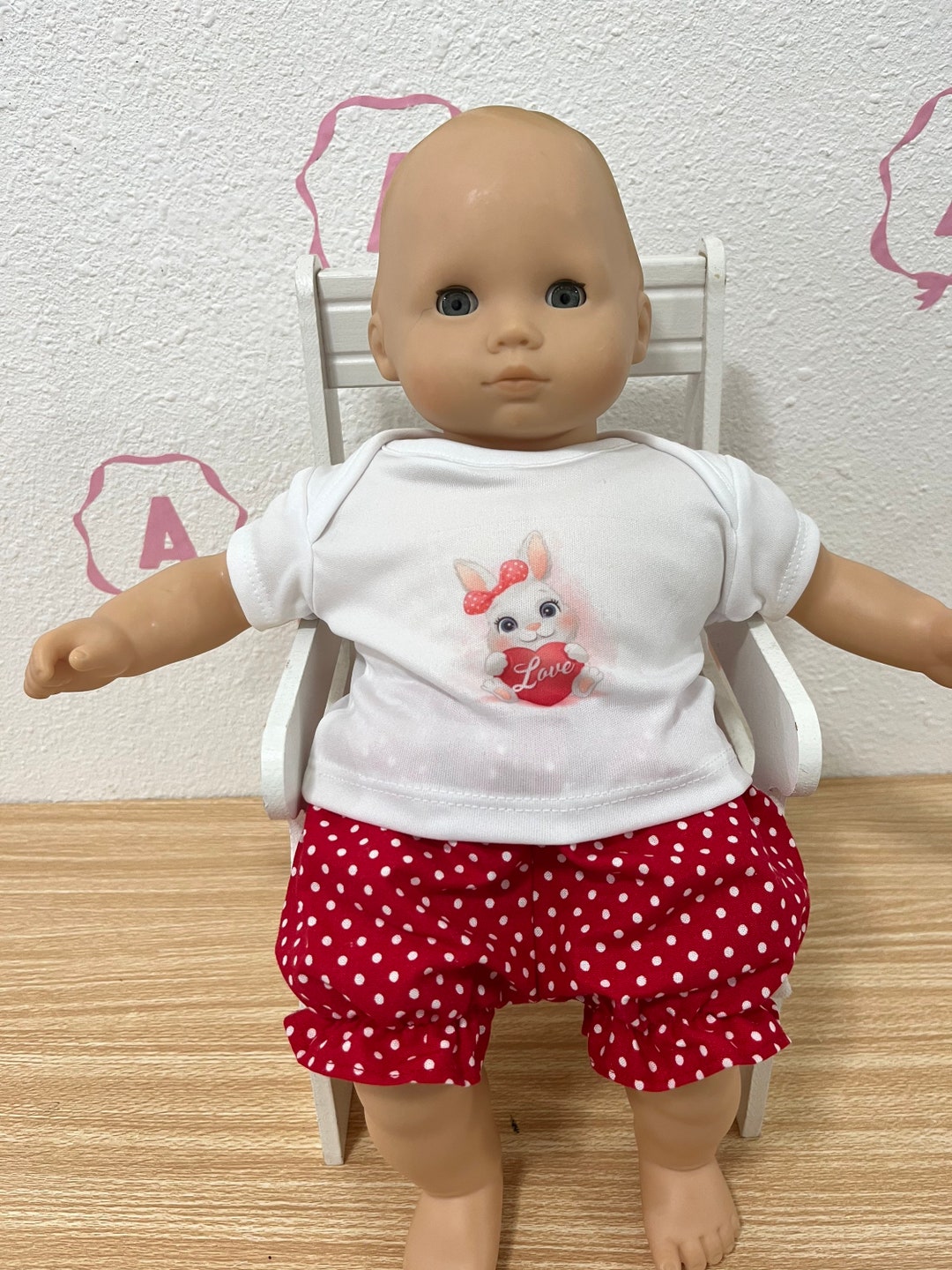 Fit Bitty Baby Girl Doll,bitty Baby Clothes, Fit Doll 14 to 15 Inch, T ...