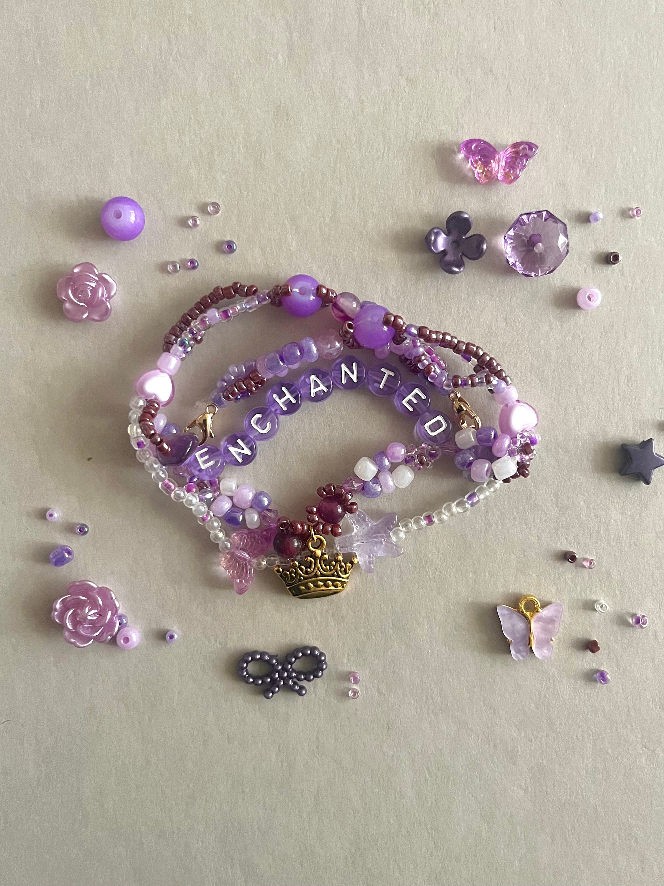 Enchanted Bracelet Eras Version Speak Now - Etsy