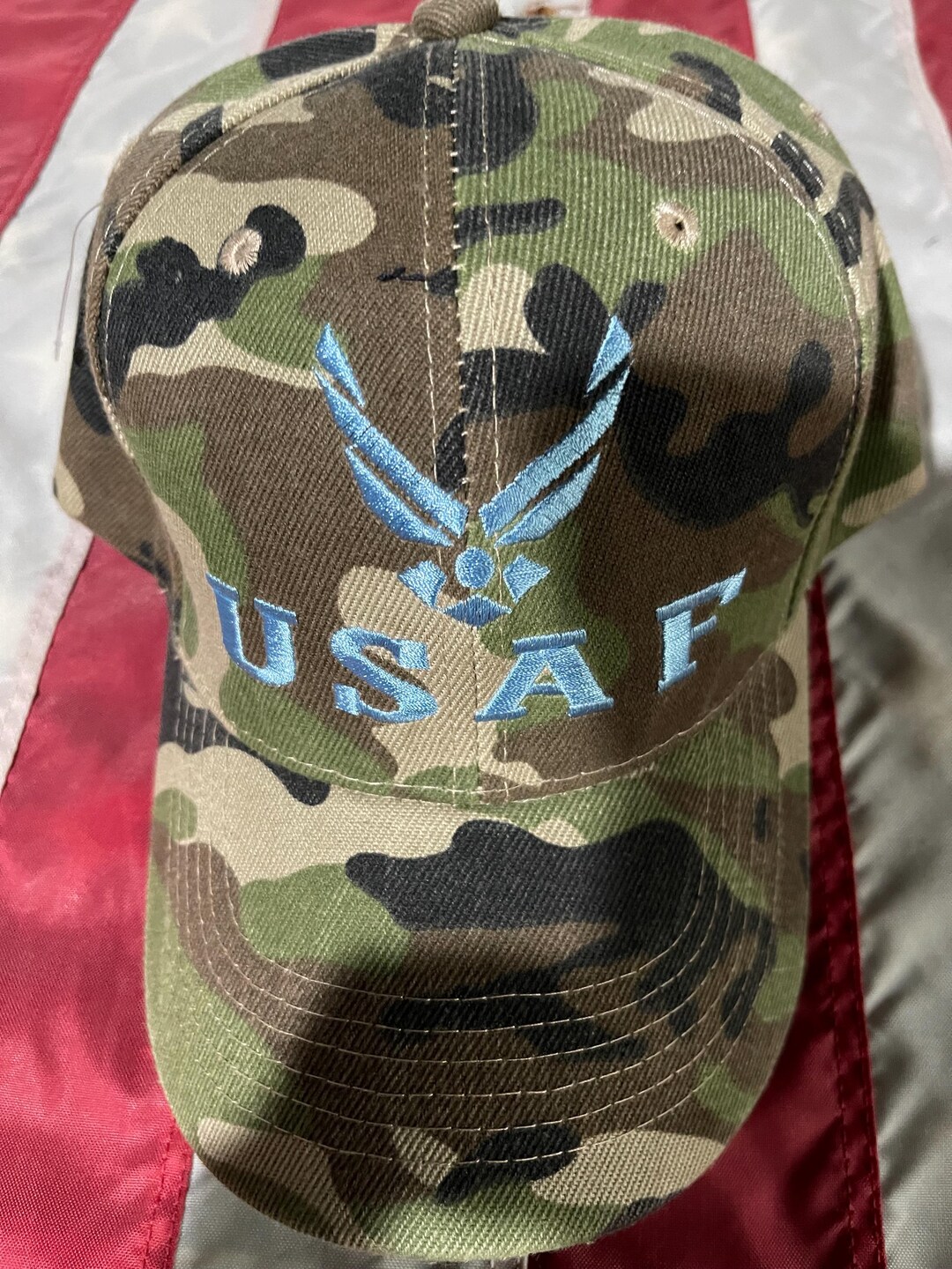 Air Force Green Camouflage Cap - Etsy