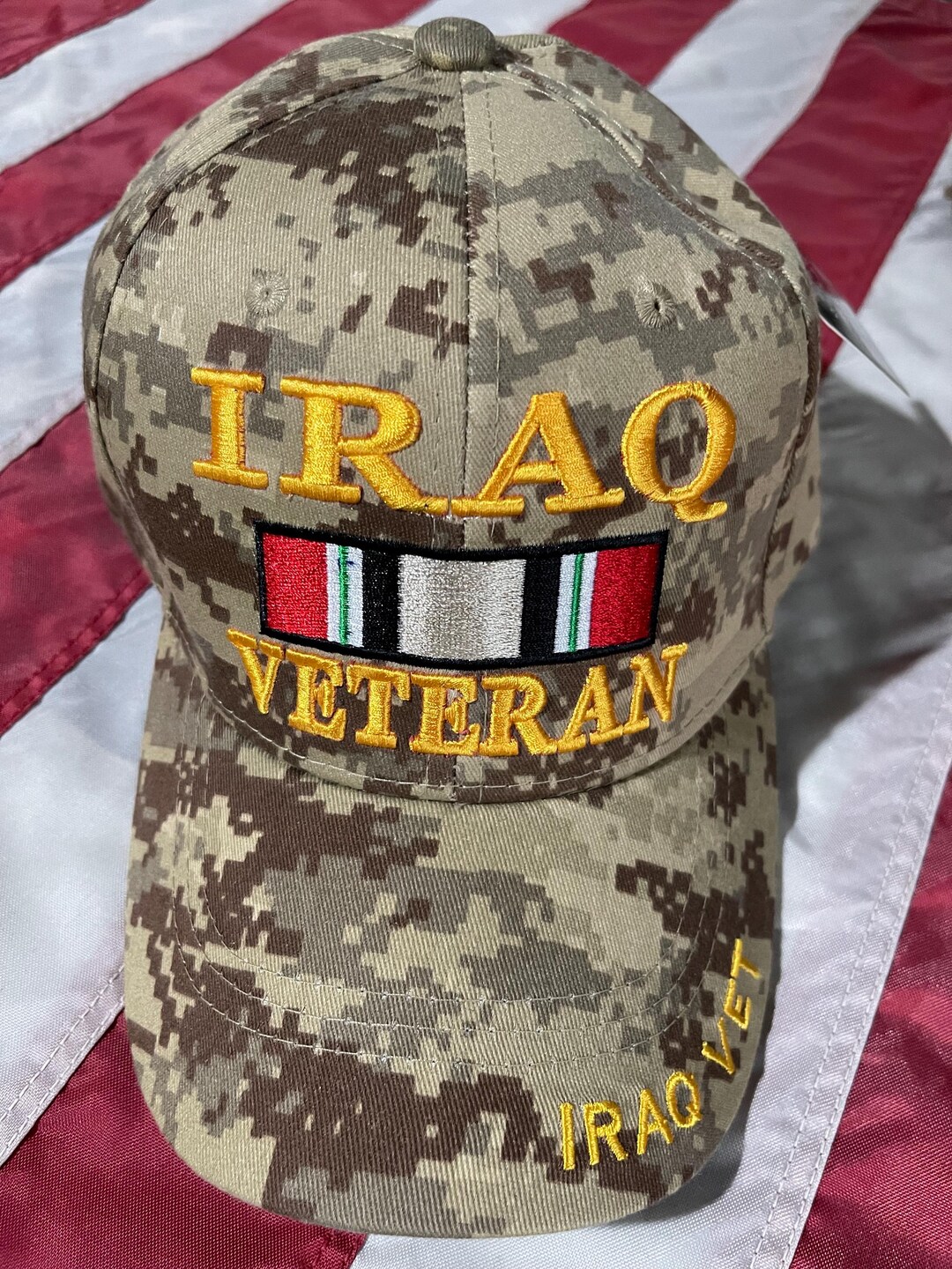 Iraq Veteran Cap Desert Camo - Etsy