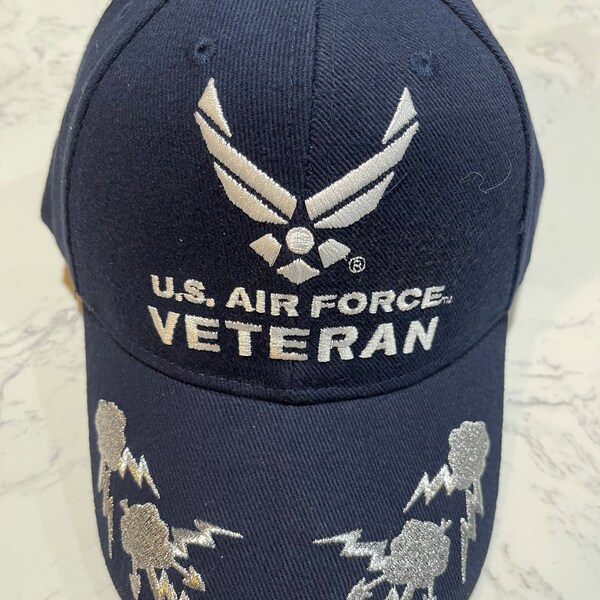 Air Force Veteran Cap - Etsy