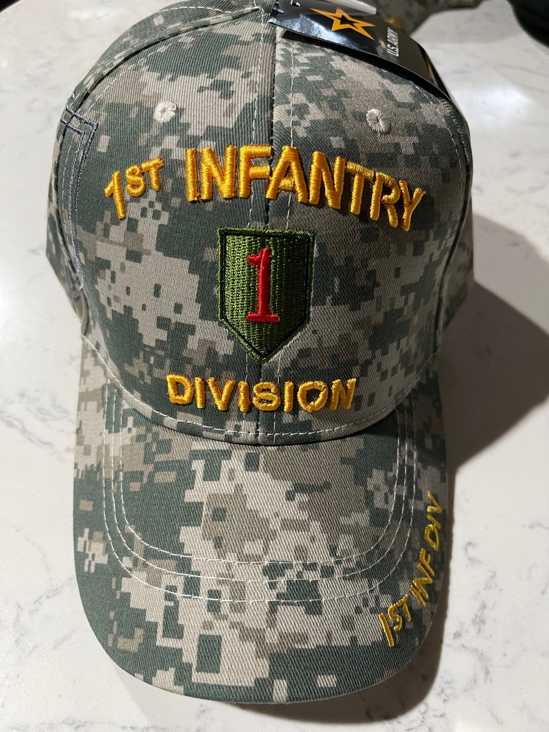 1st Infantry Division Cap Camo - Etsy