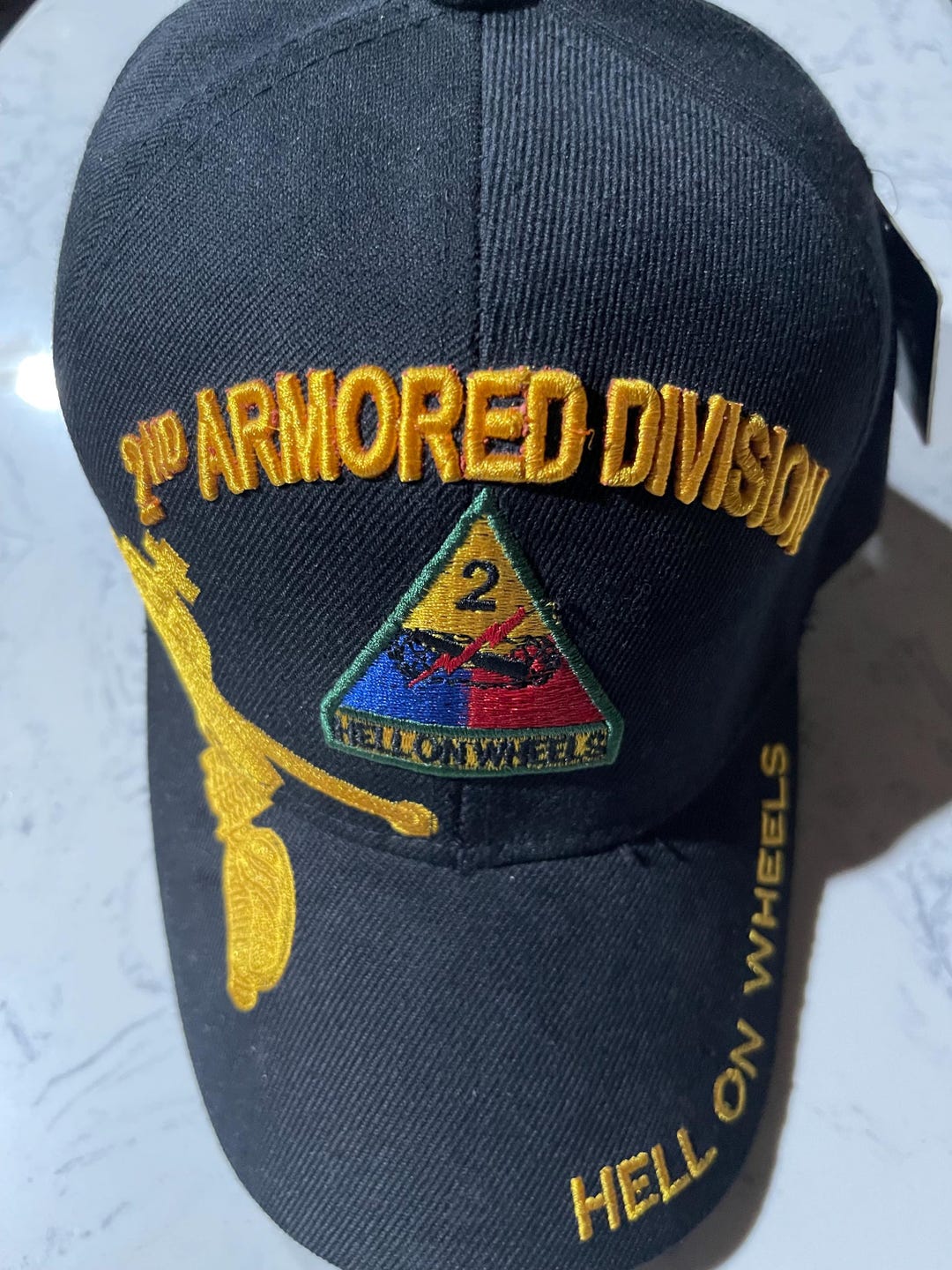 2nd Armored Hell on Wheels Division Cap - Etsy