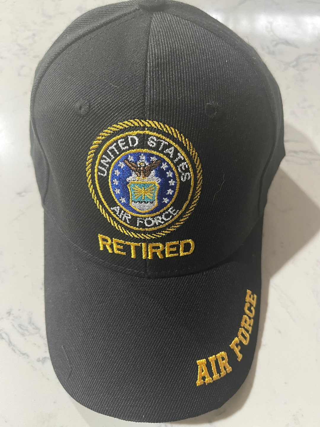 Air Force Retired Cap Black - Etsy