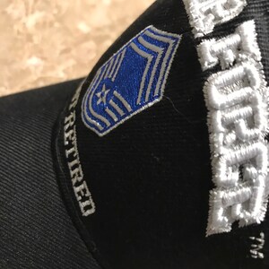 Air Force CMSGT Retired Black - Etsy