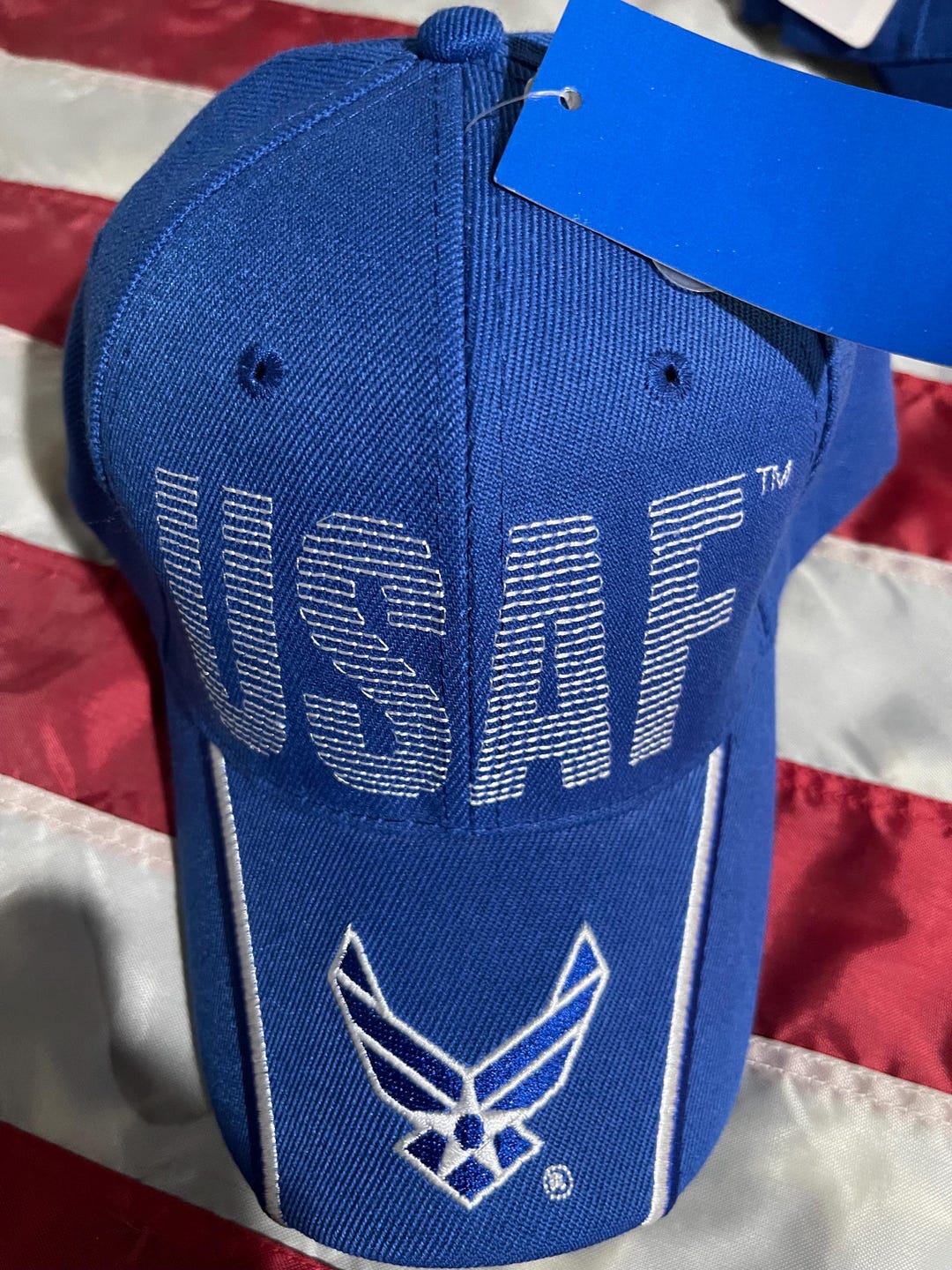 Air Force USAF Cap Blue - Etsy