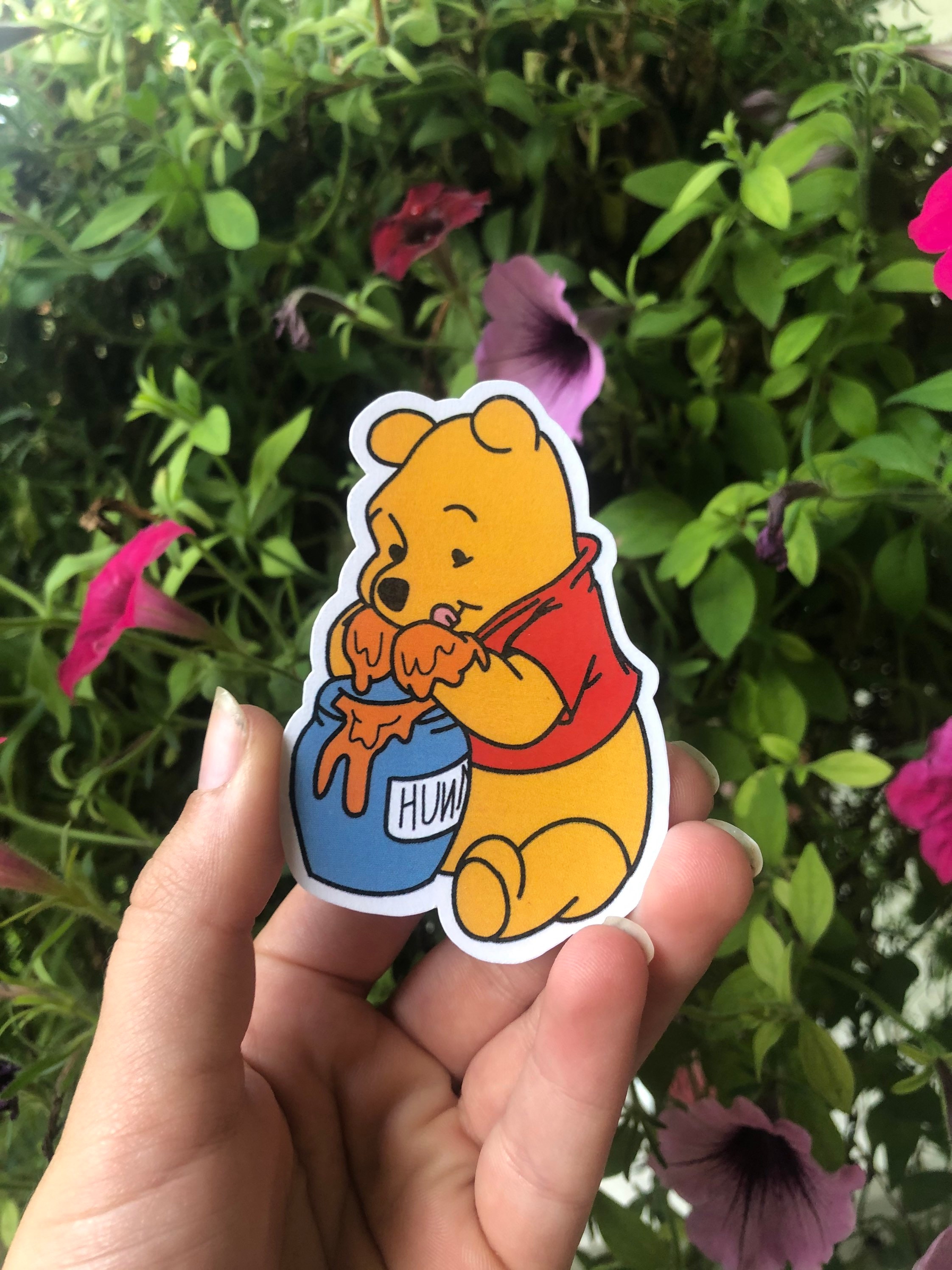 Winnie the Pooh Sticker | Etsy