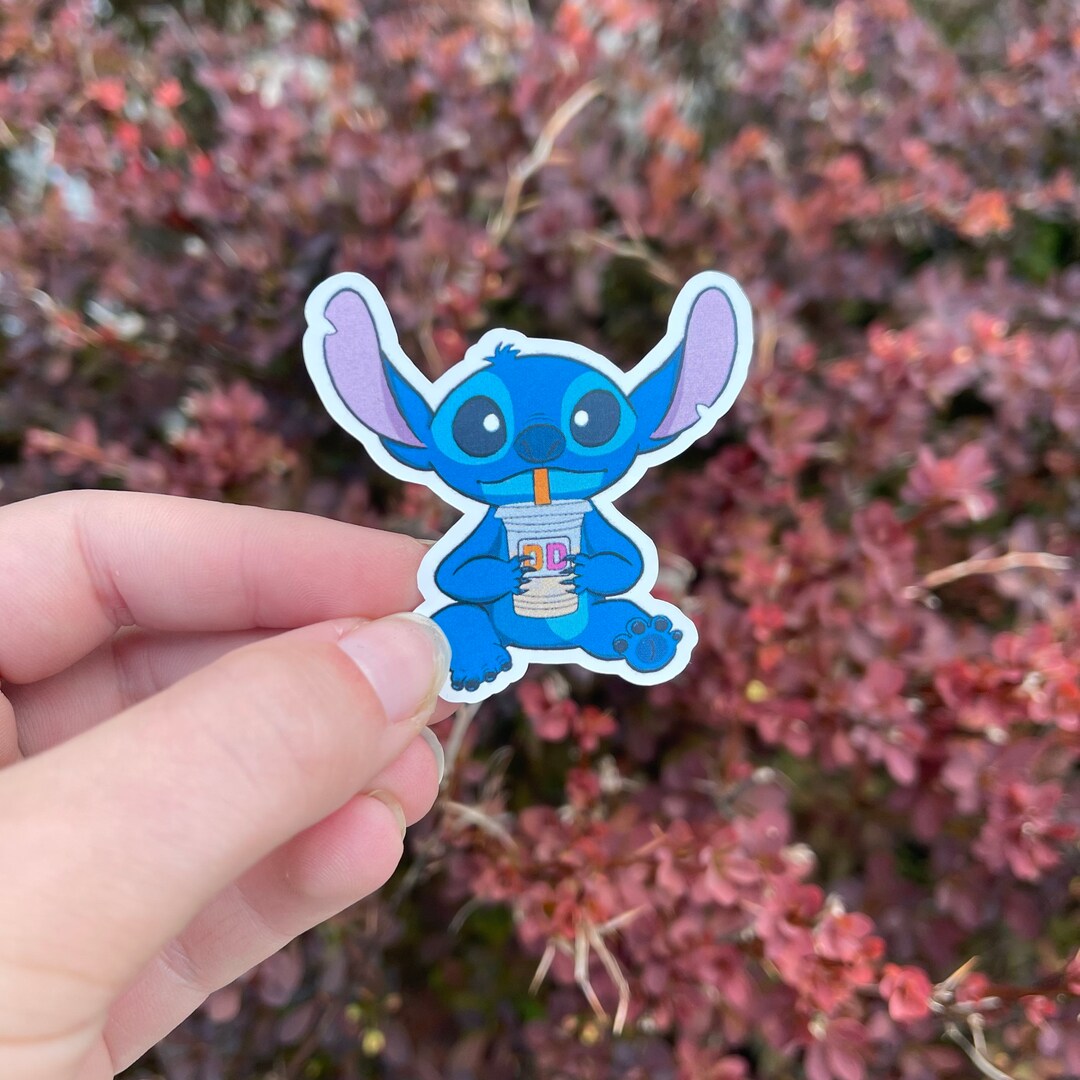 Dunkin Stitch Sticker - Etsy