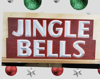 Jingle Bells Sign | Etsy